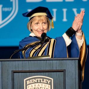 Bentley University Commencement Home | Bentley University